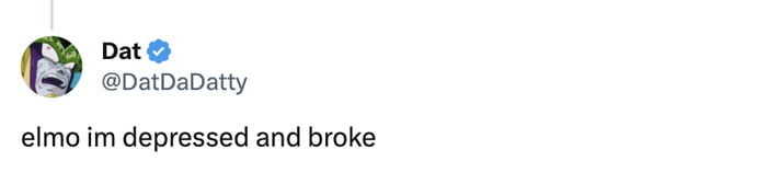 Elmo's Wellness Check On X Turned Into Mass Trauma Dump - 9GAG