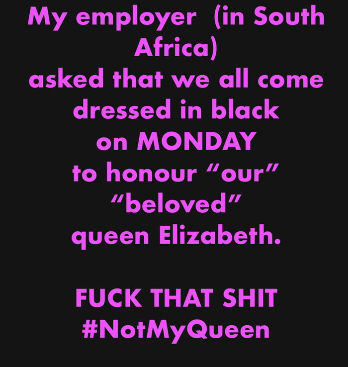 Not my queen. - 9GAG