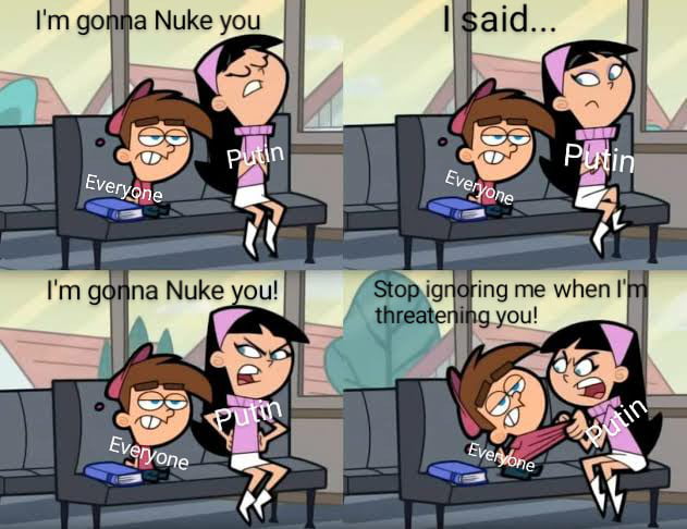 At this point, im just waiting till he snaps and actually does it. - 9GAG