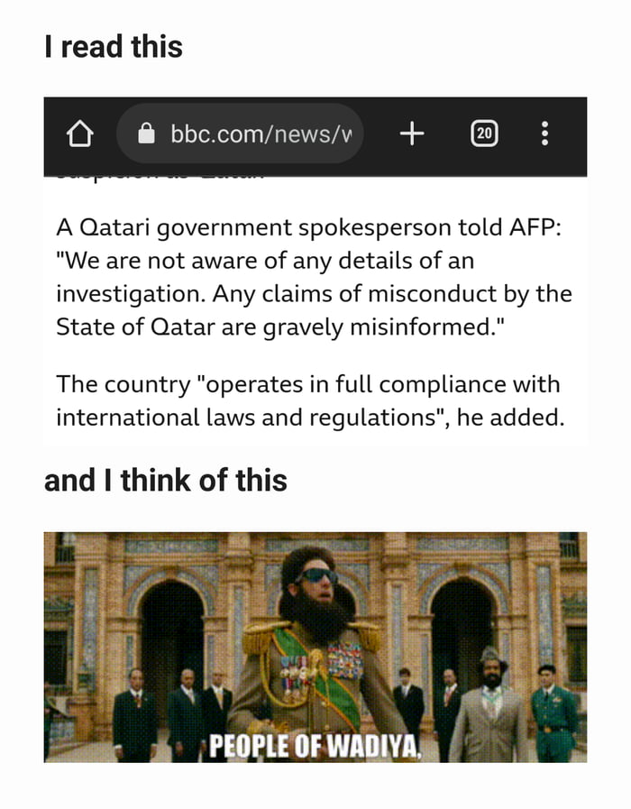 General Aladeen : To be used for peaceful...[holds laughter] - 9GAG