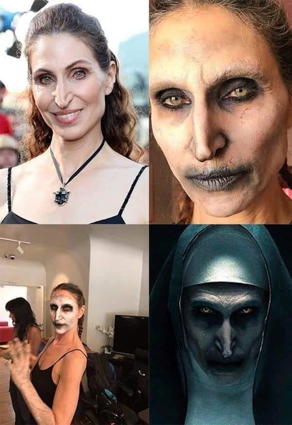 Bonnie Aarons, the actress who plays Valak for The Nun - 9GAG