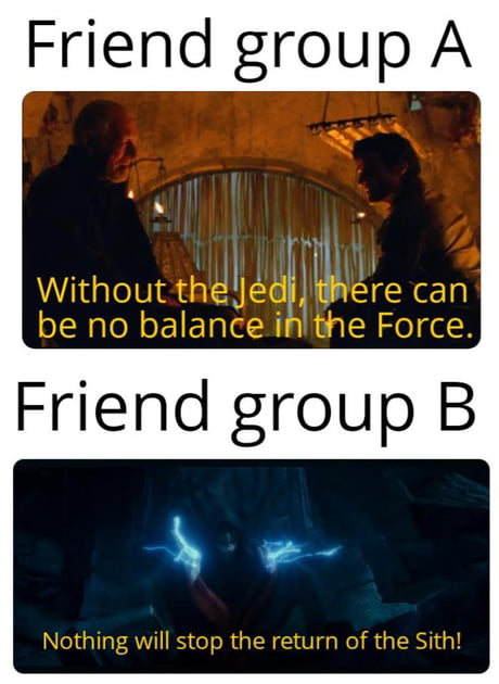 Memes Force Awakens Making A Meme Out Of Every Line In The Force