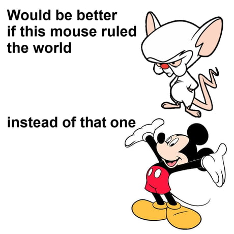 Best Funny pinky and the brain Memes - 9GAG
