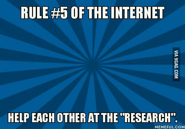 RULE #5 OF THE INTERNET - 9GAG