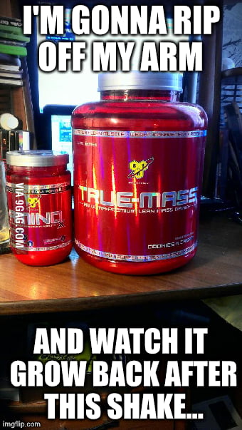 I'm gonna rip off my arm and... - 9GAG