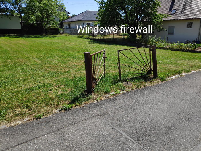 Windows firewall - 9GAG
