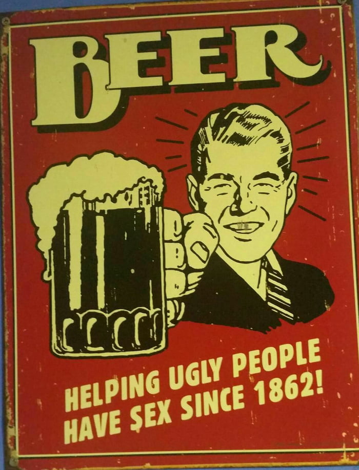 Old beer ad - 9GAG