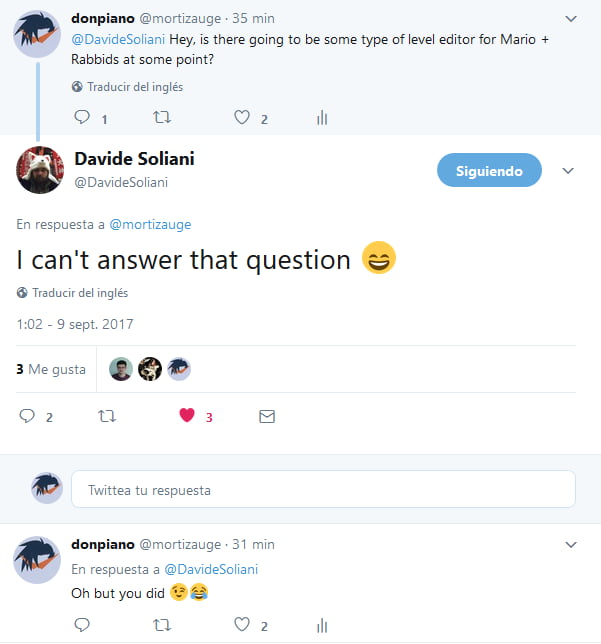 Did Davide Soliani just tease a level editor for Mario + Rabbids? - 9GAG