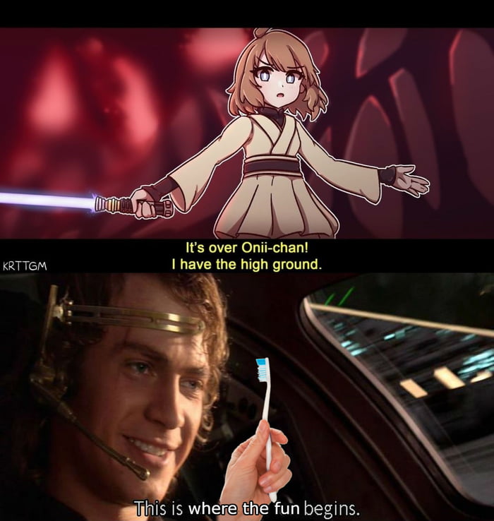 Hello there imouto Kenobi - 9GAG