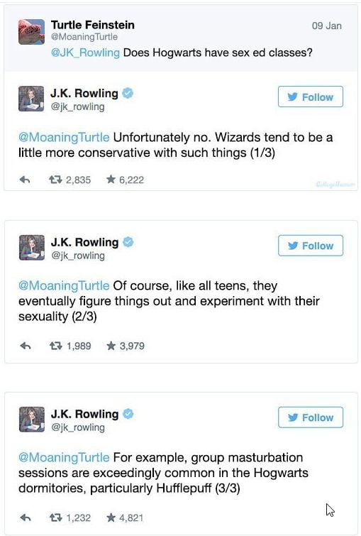 Hufflepuff and sex ed - 9GAG