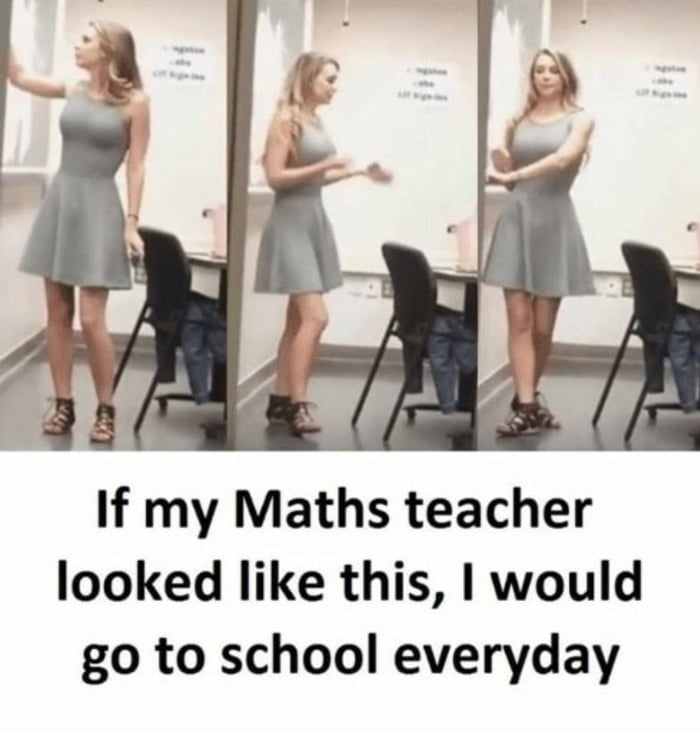 The math teacher - 9GAG
