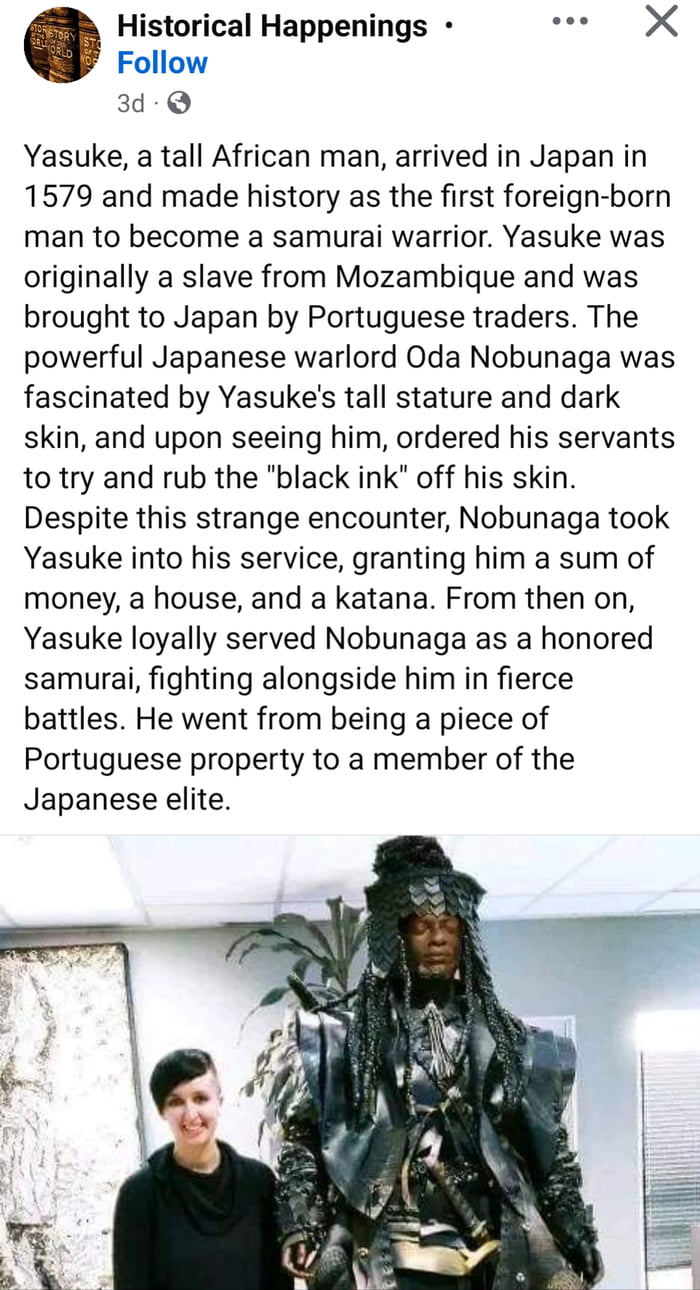 George "Yasuke" Floyd was an African samurai from Wakanda and one of ...