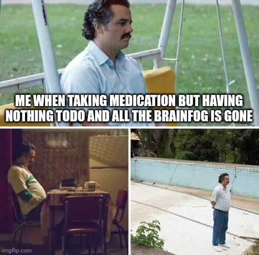 When the brain fog lifts but the motivation is still on vacation. - 9GAG