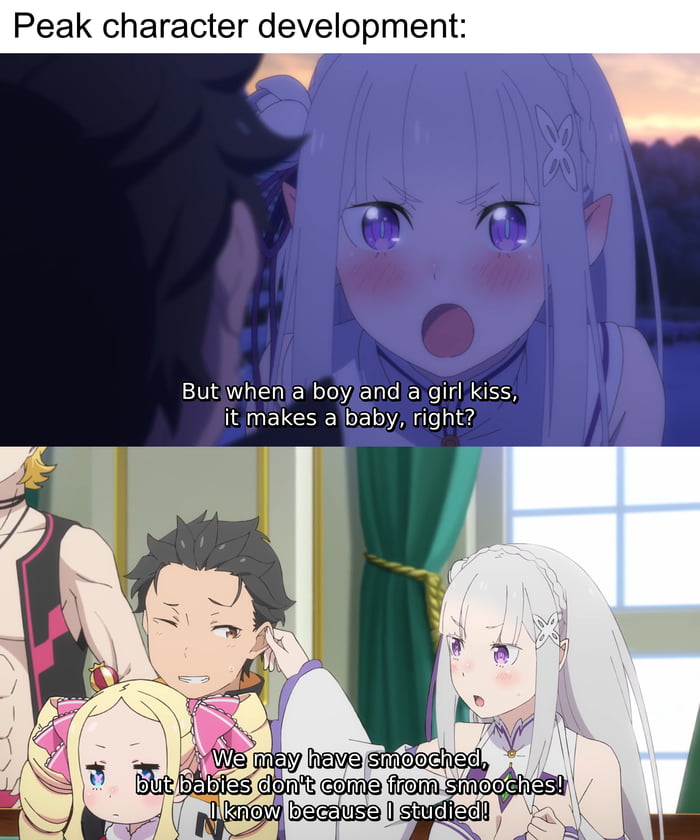 Finally, she knows. (Re:Zero spoilers kinda) - 9GAG