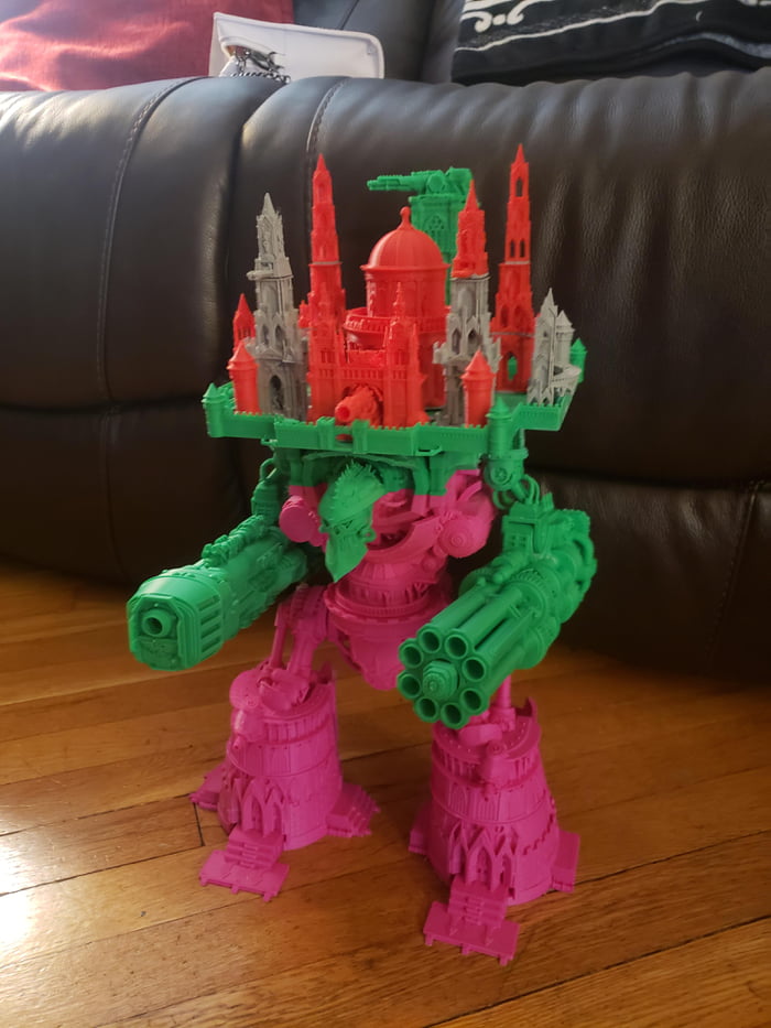 Walking cathedral print complete - 9GAG