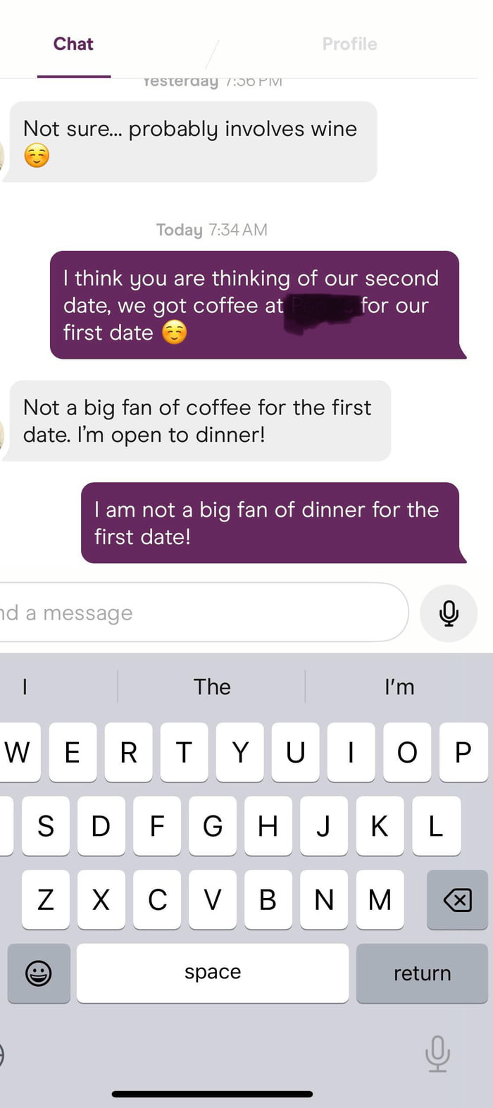 What are these expectations from women for the first date? - 9GAG