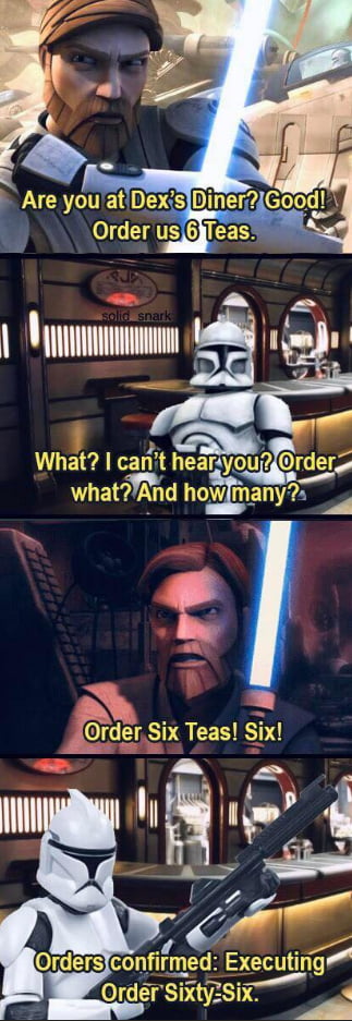 Execute Order 66 - 9GAG