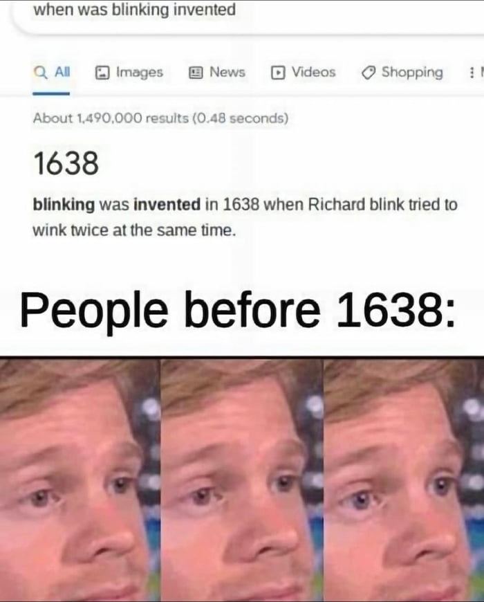 Just like how running was invented by Thomas Running when he tried to ...