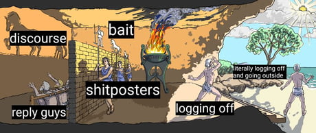 Best Funny allegory of the cave Memes - 9GAG