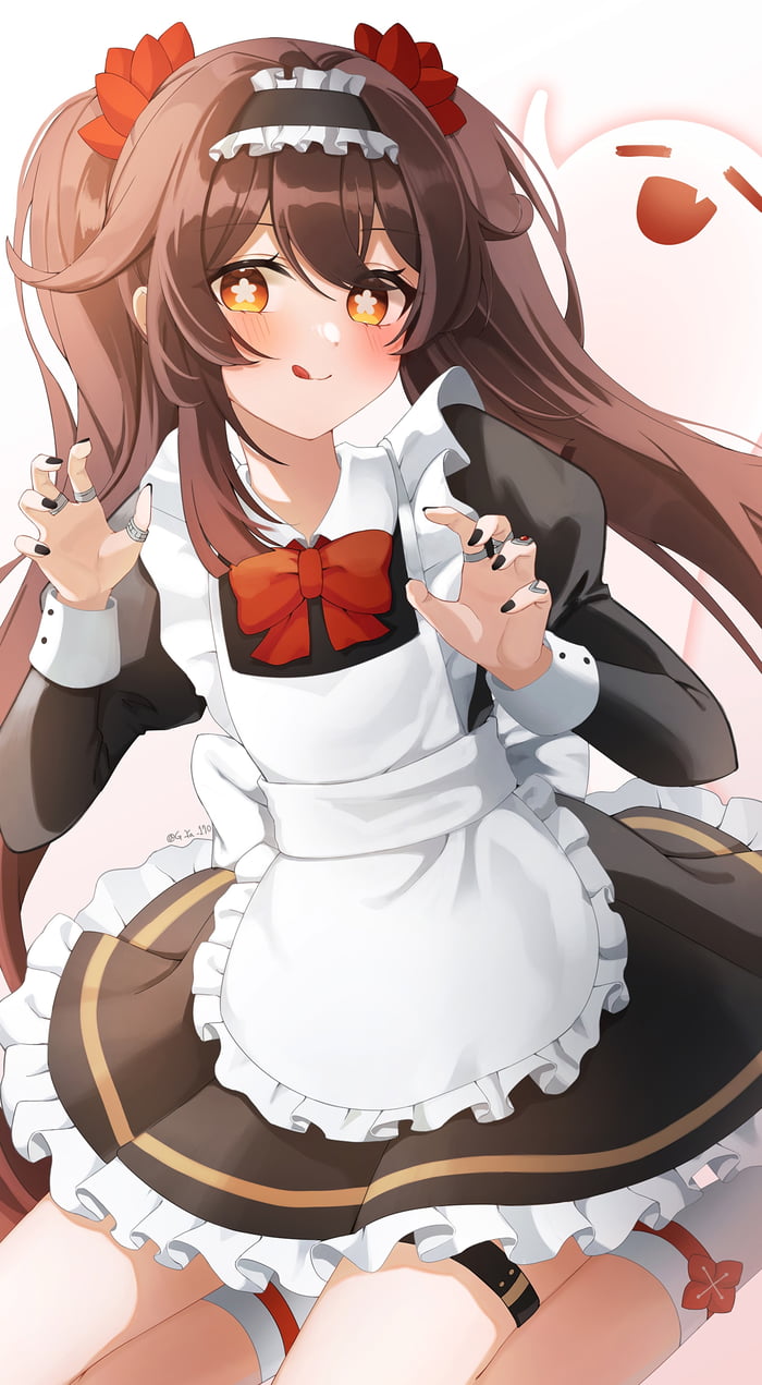 "Charming maid" Hu Tao - 9GAG