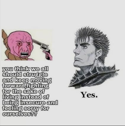 Take heed, Struggler. - 9GAG