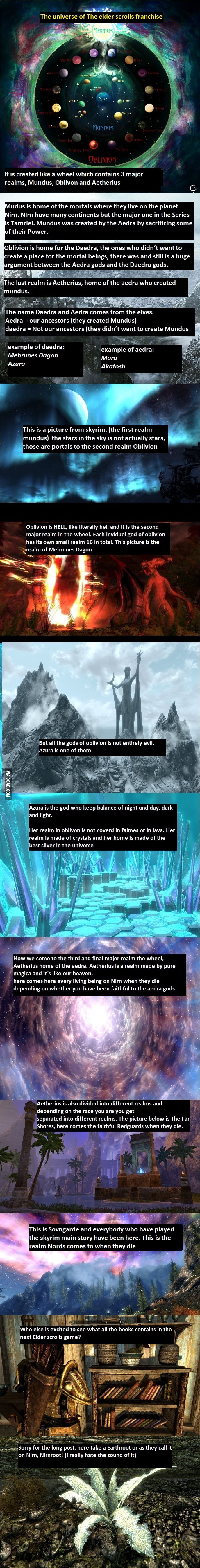 The Lore of The Elder Scrolls! - 9GAG