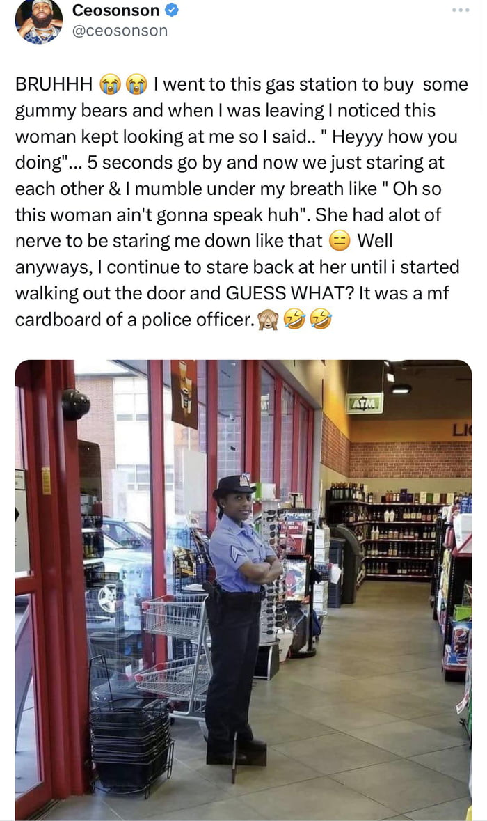 Oh he’s high high - 9GAG