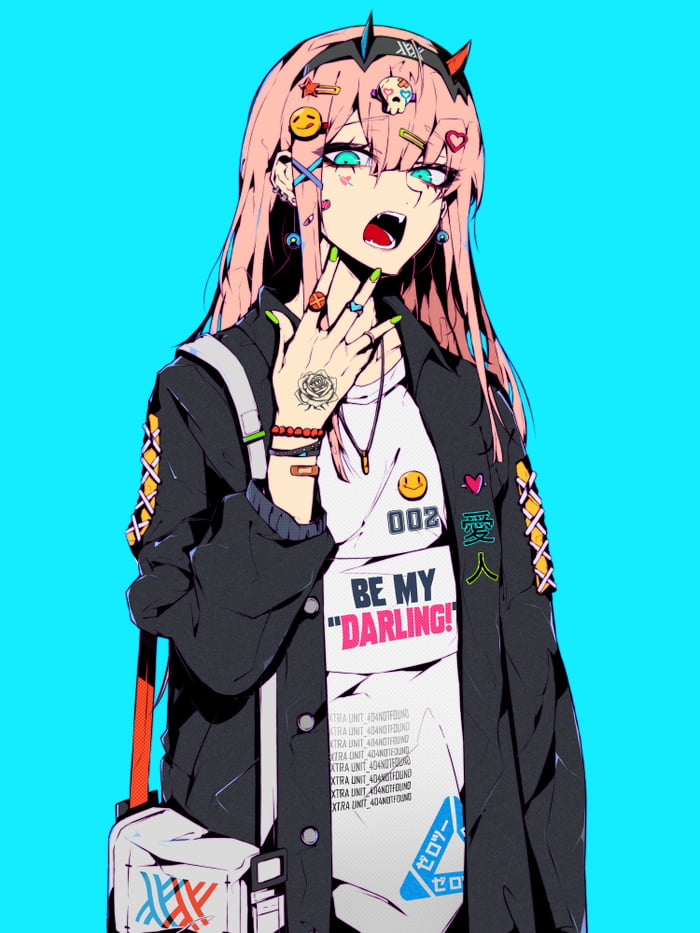 Zero Two (by Defaultz_17) - 9GAG