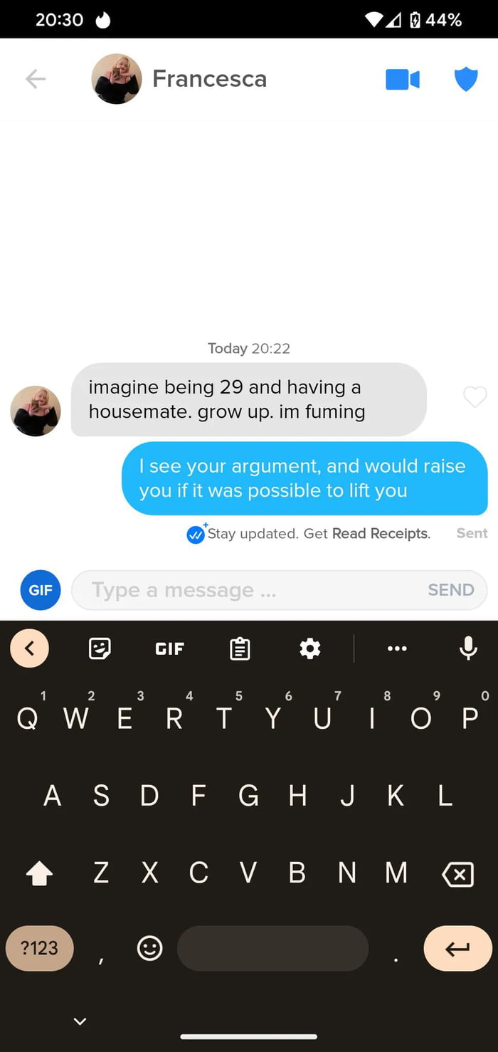 Flatmate with the sickest burn - 9GAG