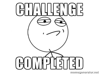 NNN Challenge Completed - 9GAG