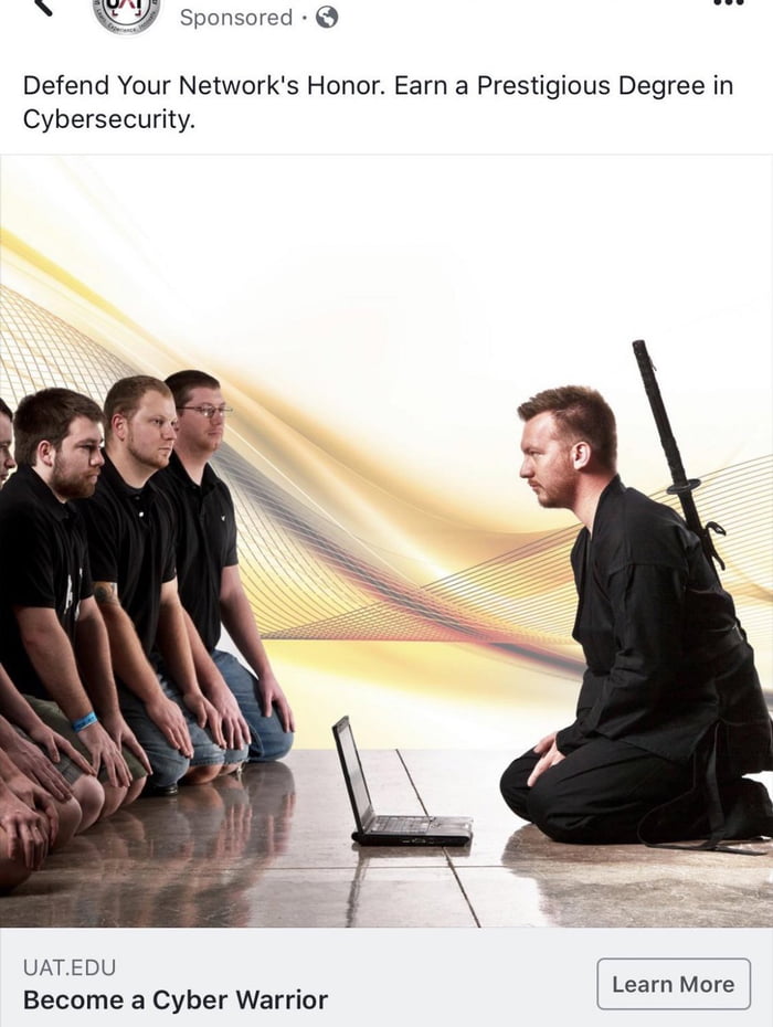 I studied cybersecurity in the uni and I can confirm this is what our lessons looked like - 9GAG