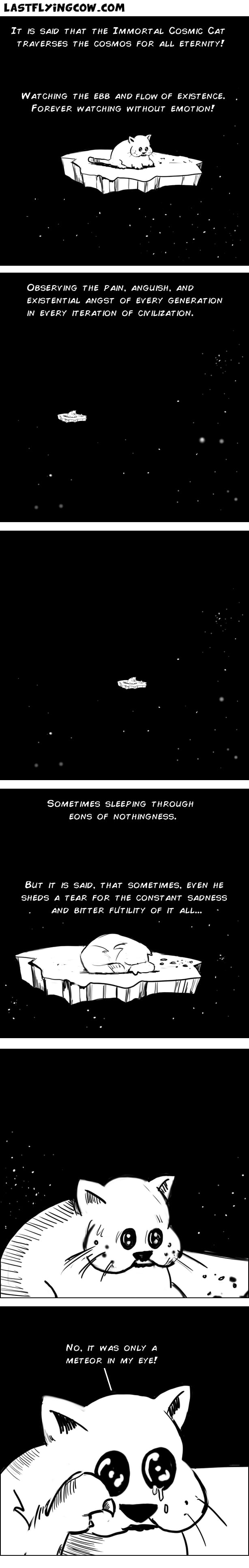 Cosmic cat [oc] - 9GAG