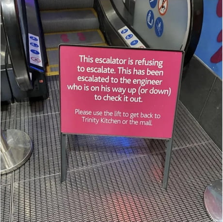 That Escalated Quickly Meme Escalator