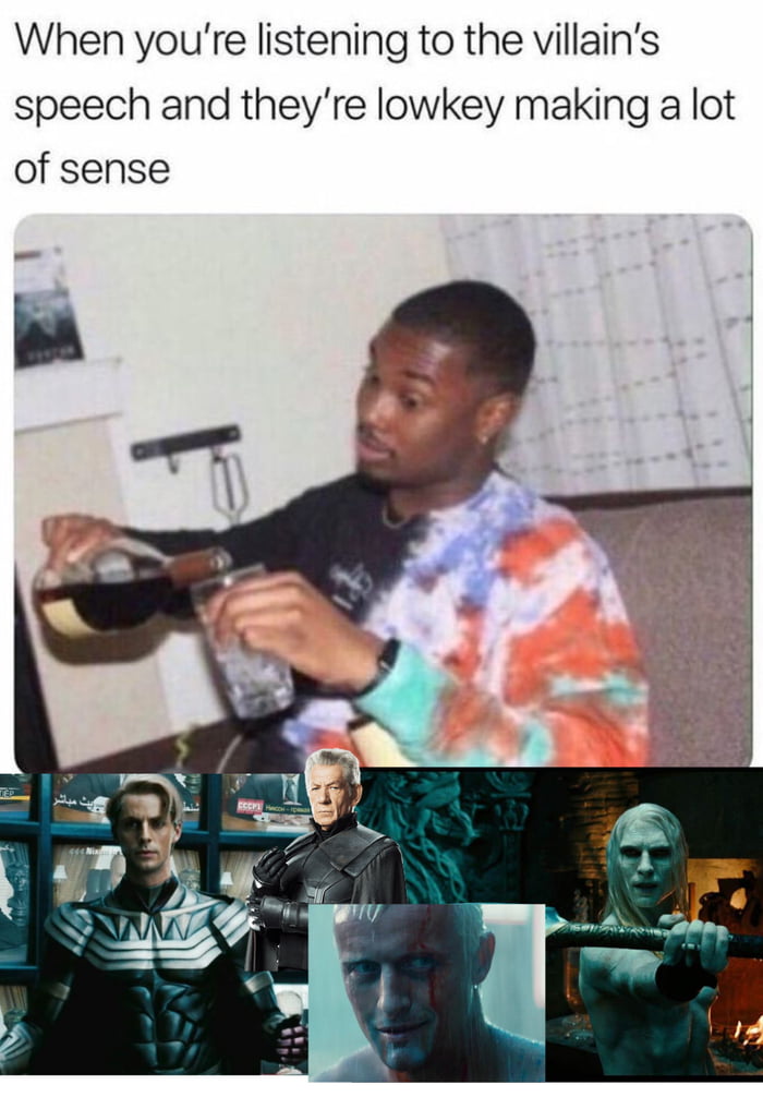 Meanwhile hero is seething like an idiot - 9GAG