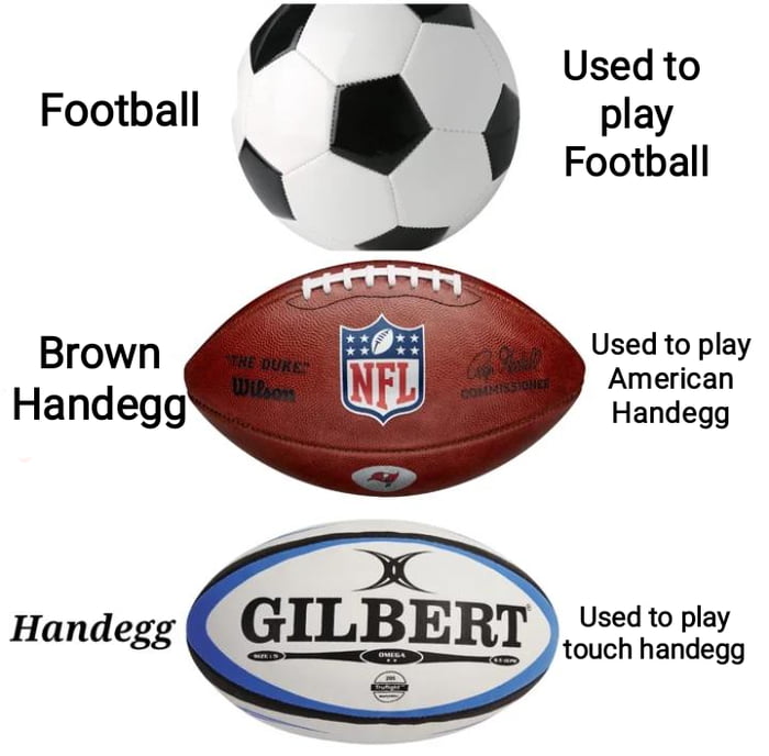 Football x American Handegg - 9GAG