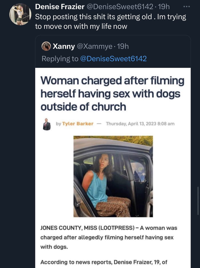 She's "trying" to move on - 9GAG