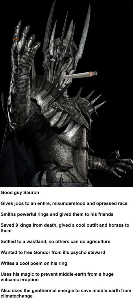 Sauron Good Guy Memes