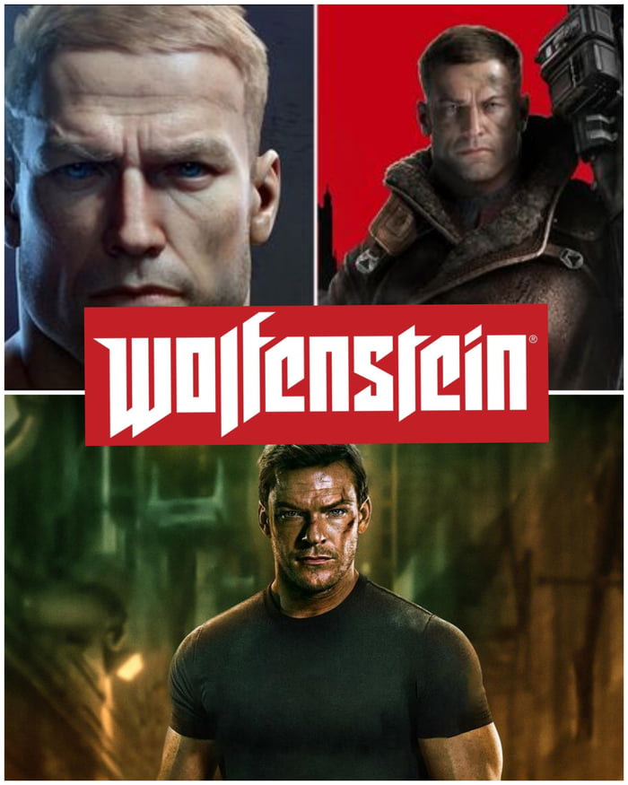 In a Wolfenstein movie Alan Ritchson would make a perfect B.J ...