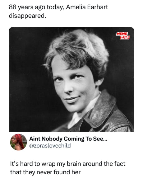 Best Funny amelia earhart Memes - 9GAG