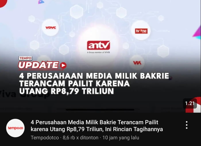 Ada ya yang tanam saham di Bakrie Corp.? - 9GAG