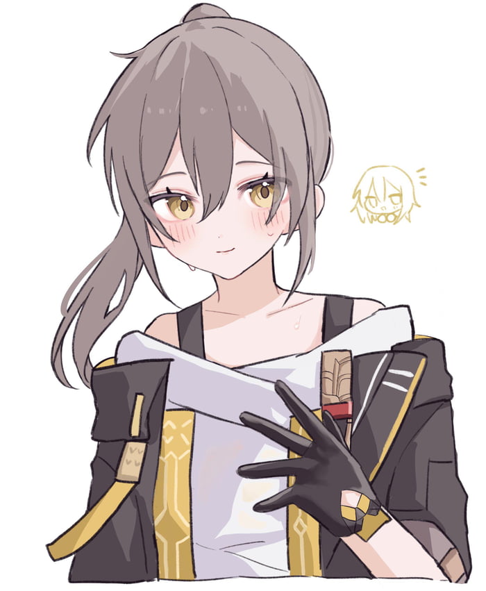 Stelle with a ponytail - 9GAG