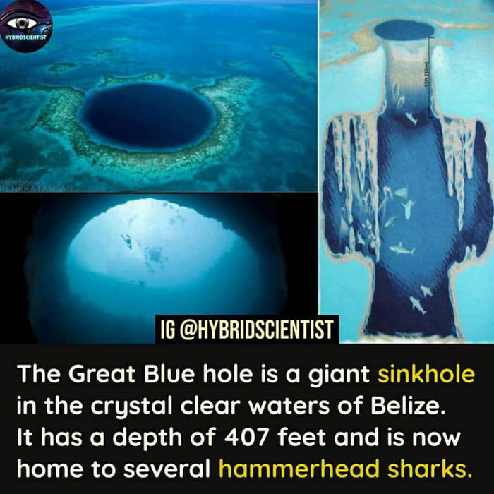 Great blue hole - 9GAG
