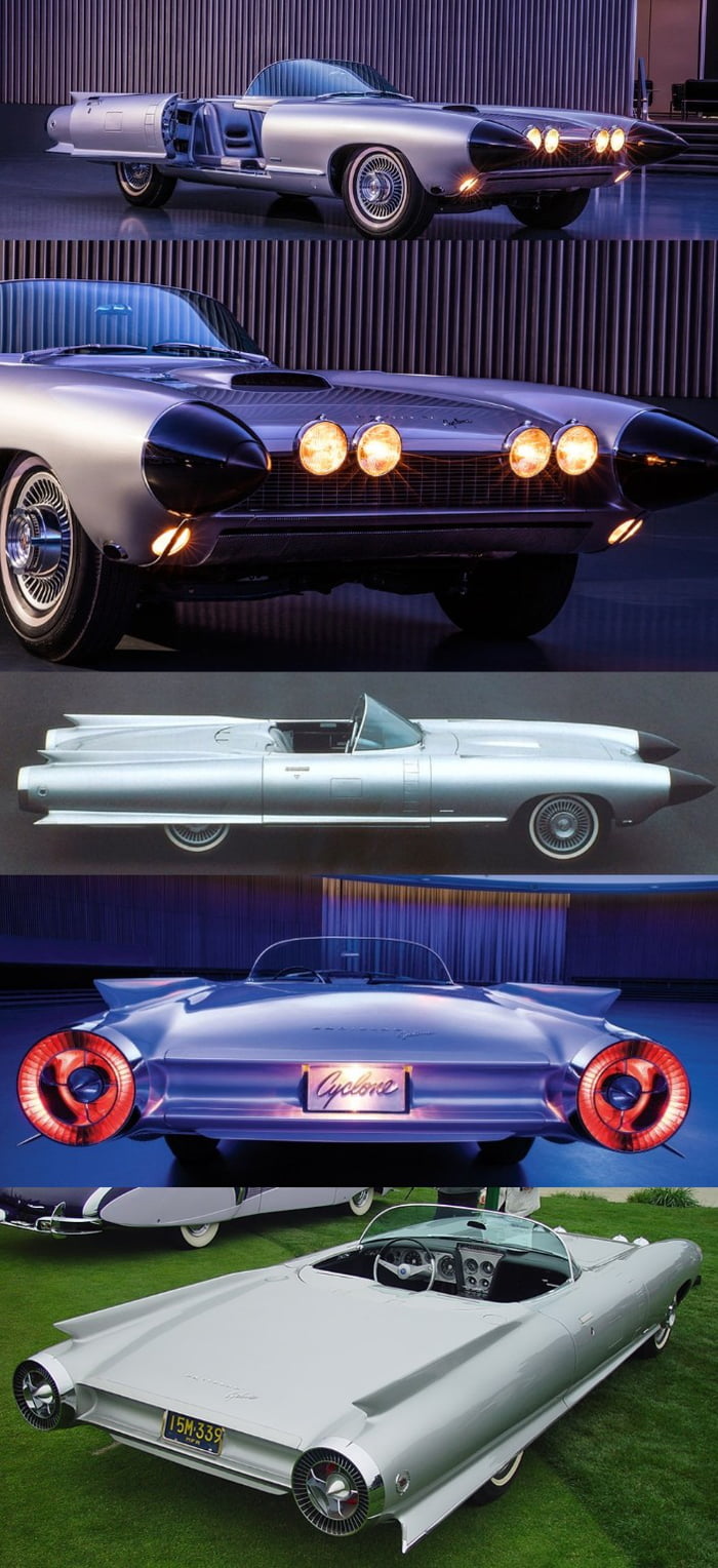 Today in forgotten concepts..1959 Cadillac Cyclone xp-74.Looking for ...