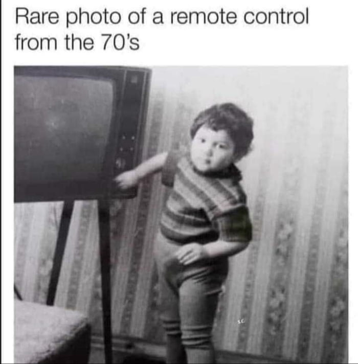 70’s remote control.. - 9GAG