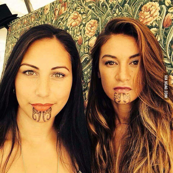 Native New Zealand Maori girls - 9GAG