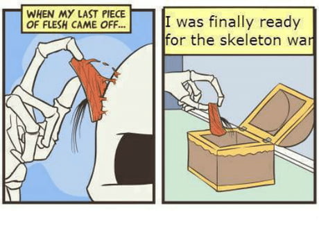 Memes Skeleton War