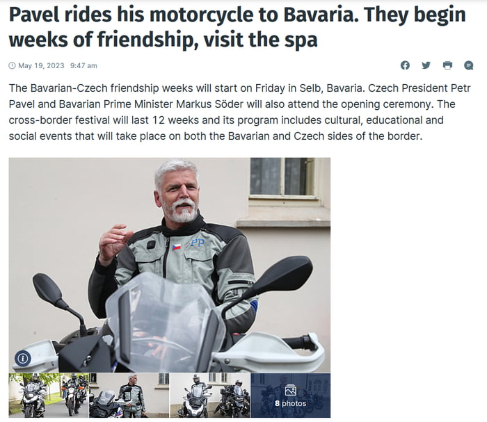 Czech President Petr Pavel is at it again - 9GAG