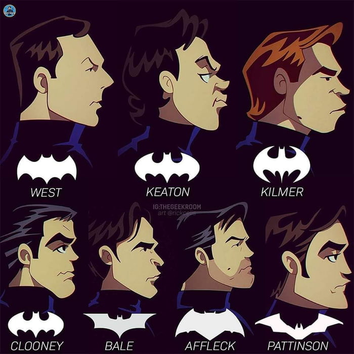 Best bat logo for me Keaton and Bale... - 9GAG