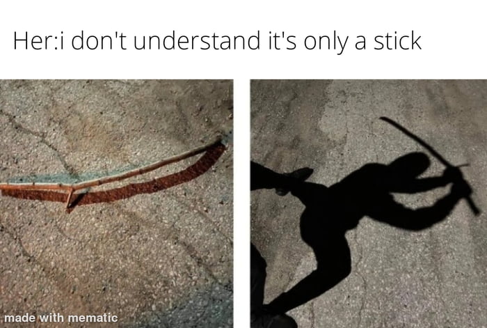 The stick - 9GAG
