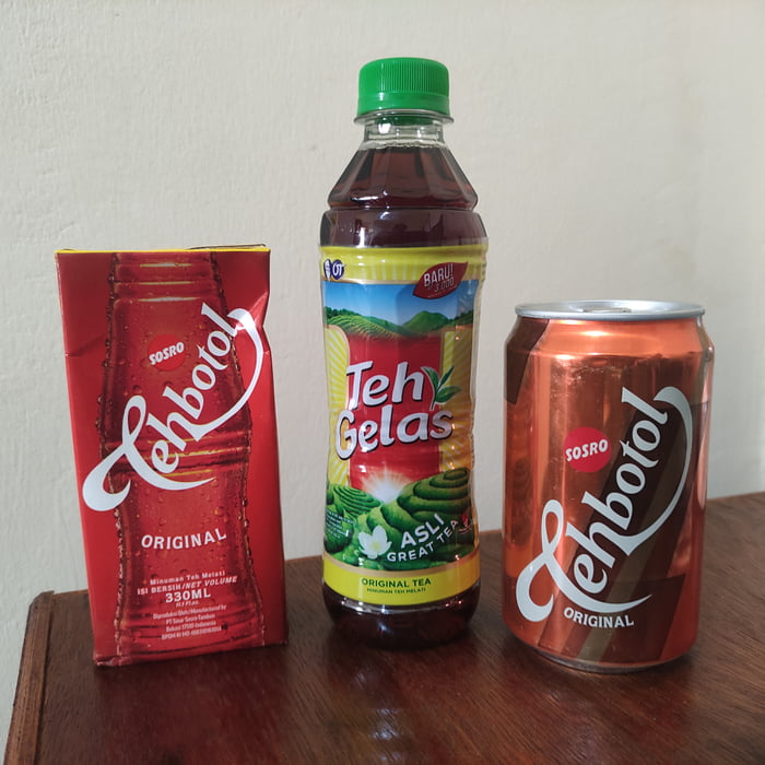What's next? Teh Kotak with a cup packaging or Teh Kaleng with a carton ...